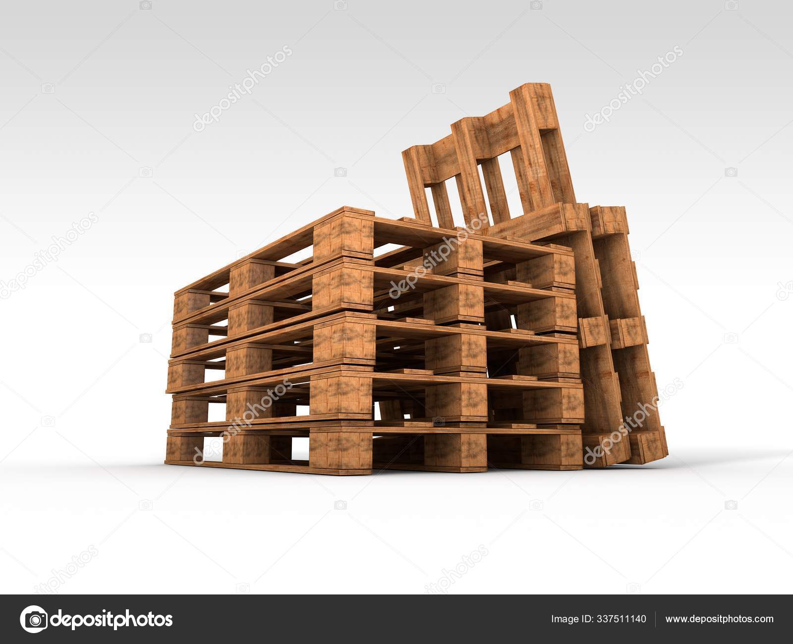 Wooden Pallet Different Parts Stock Photo by ©PantherMediaSeller 337511140