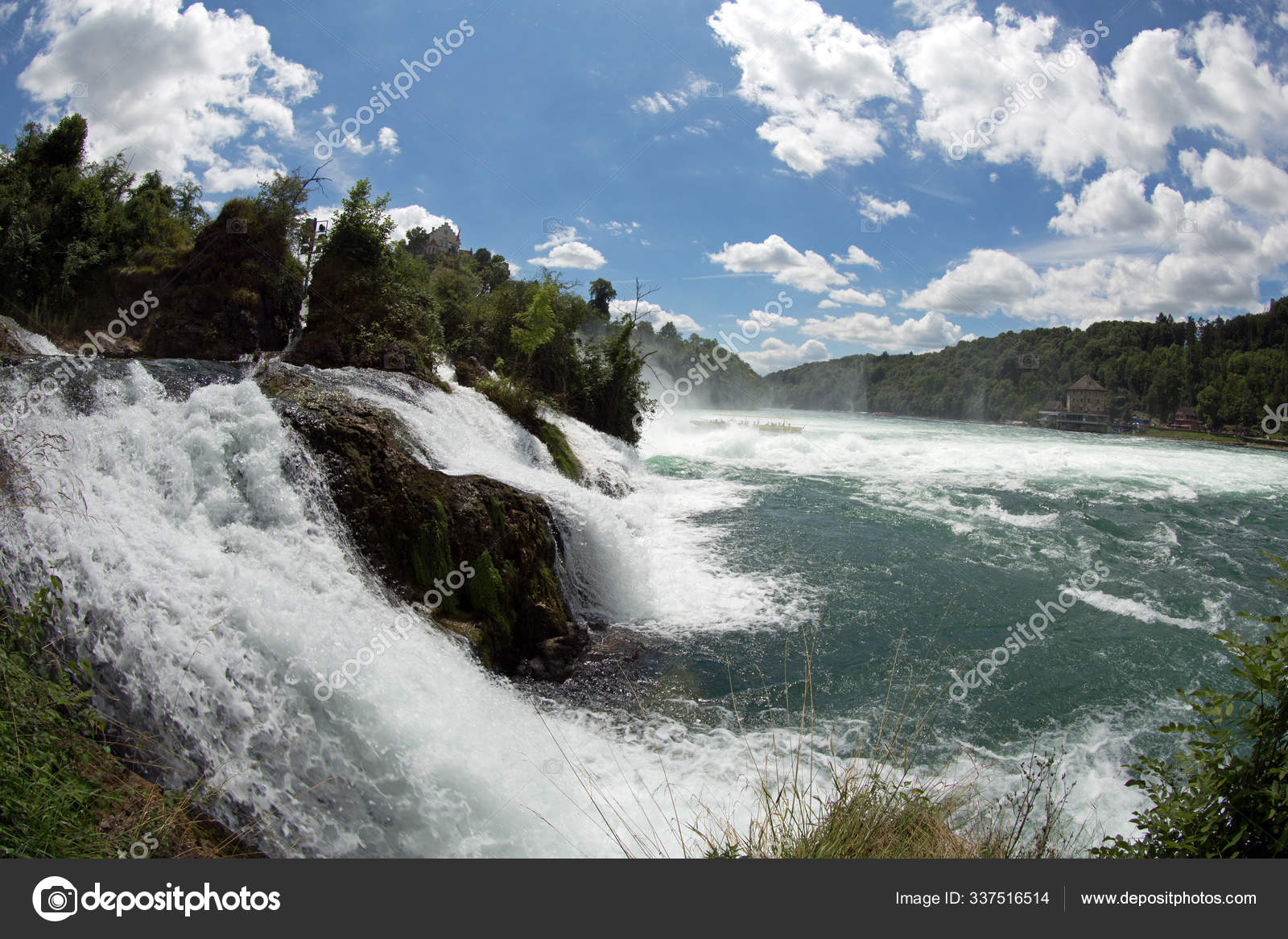 Waterfall Nature Water Flow Stock Photo by ©PantherMediaSeller 337516514