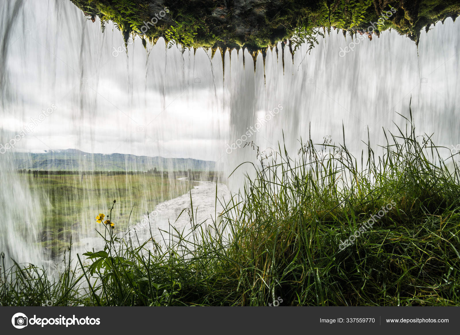 Waterfall Nature River Flow Environment Stock Photo by ...