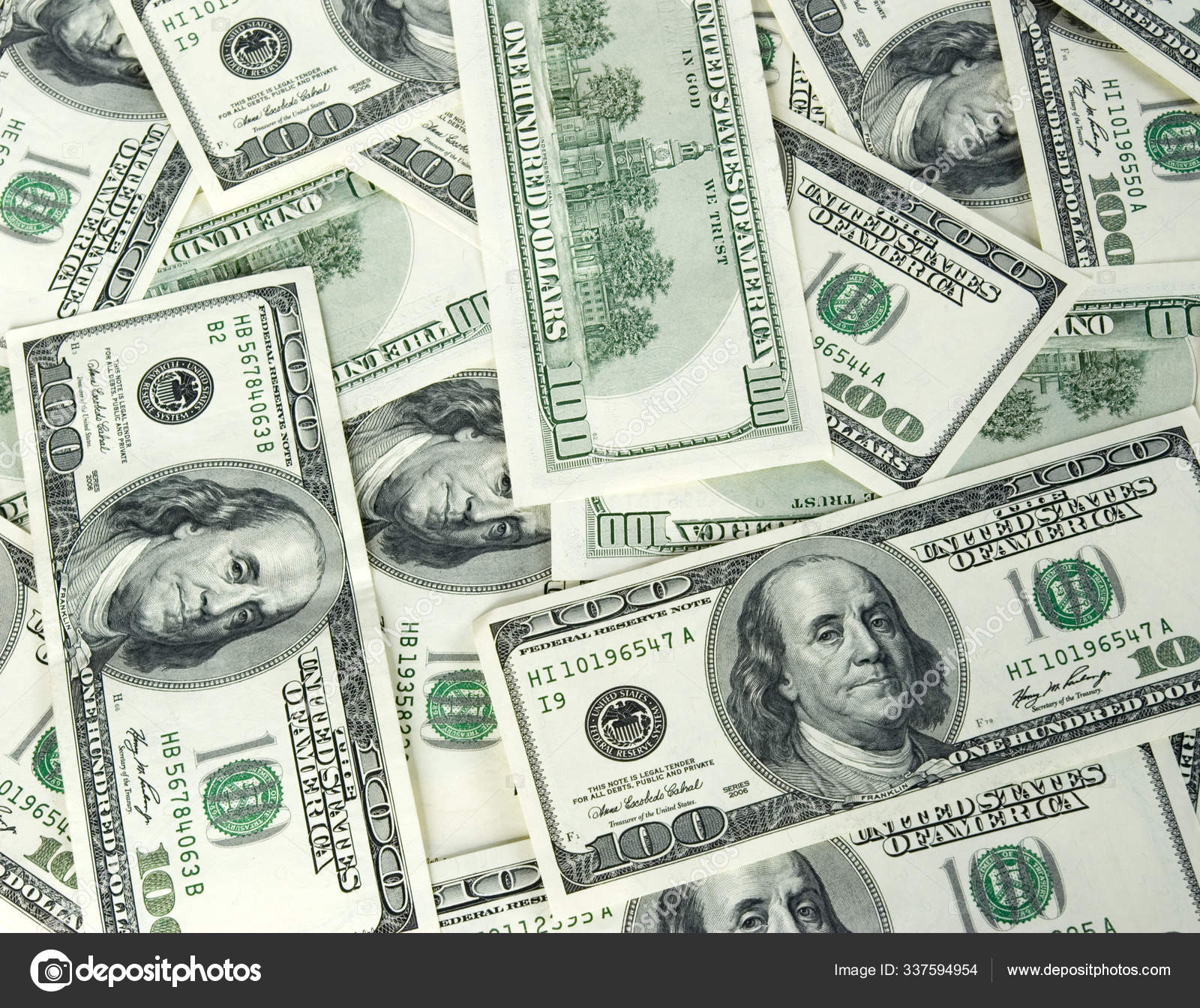 American Dollars Arranged Background Stock Photo by ©PantherMediaSeller ...