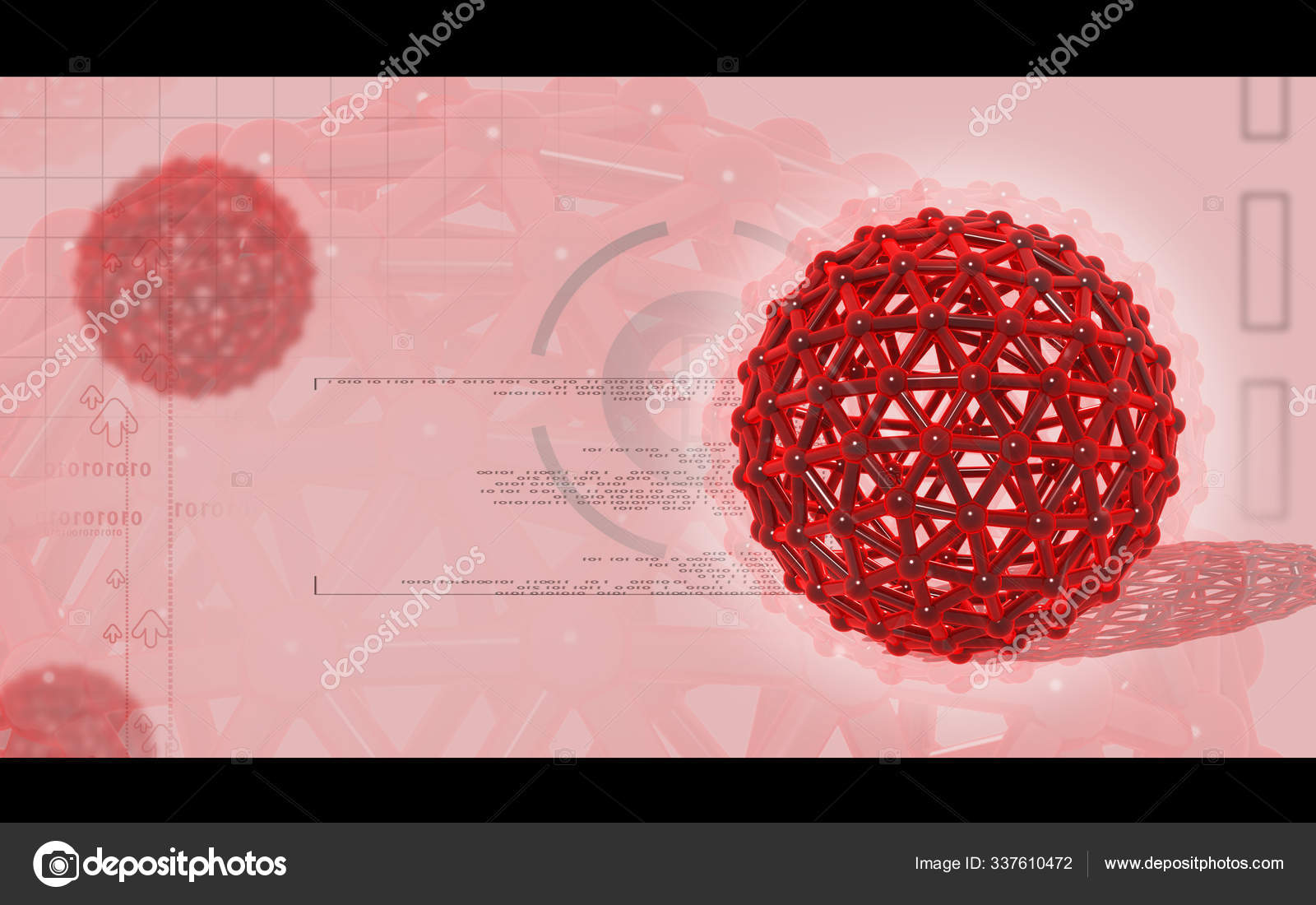 Digital Illustration Gene Colour Background — Stock Photo ...