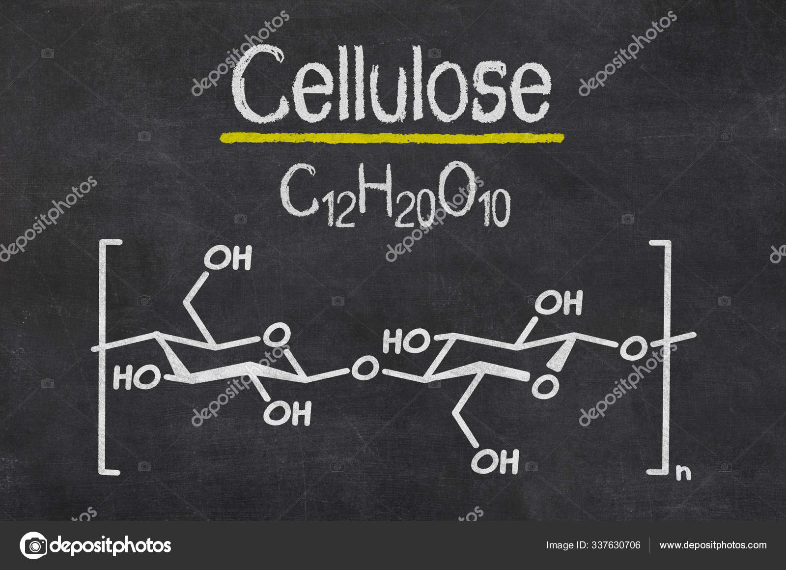 Structural Formula Of Cellulose