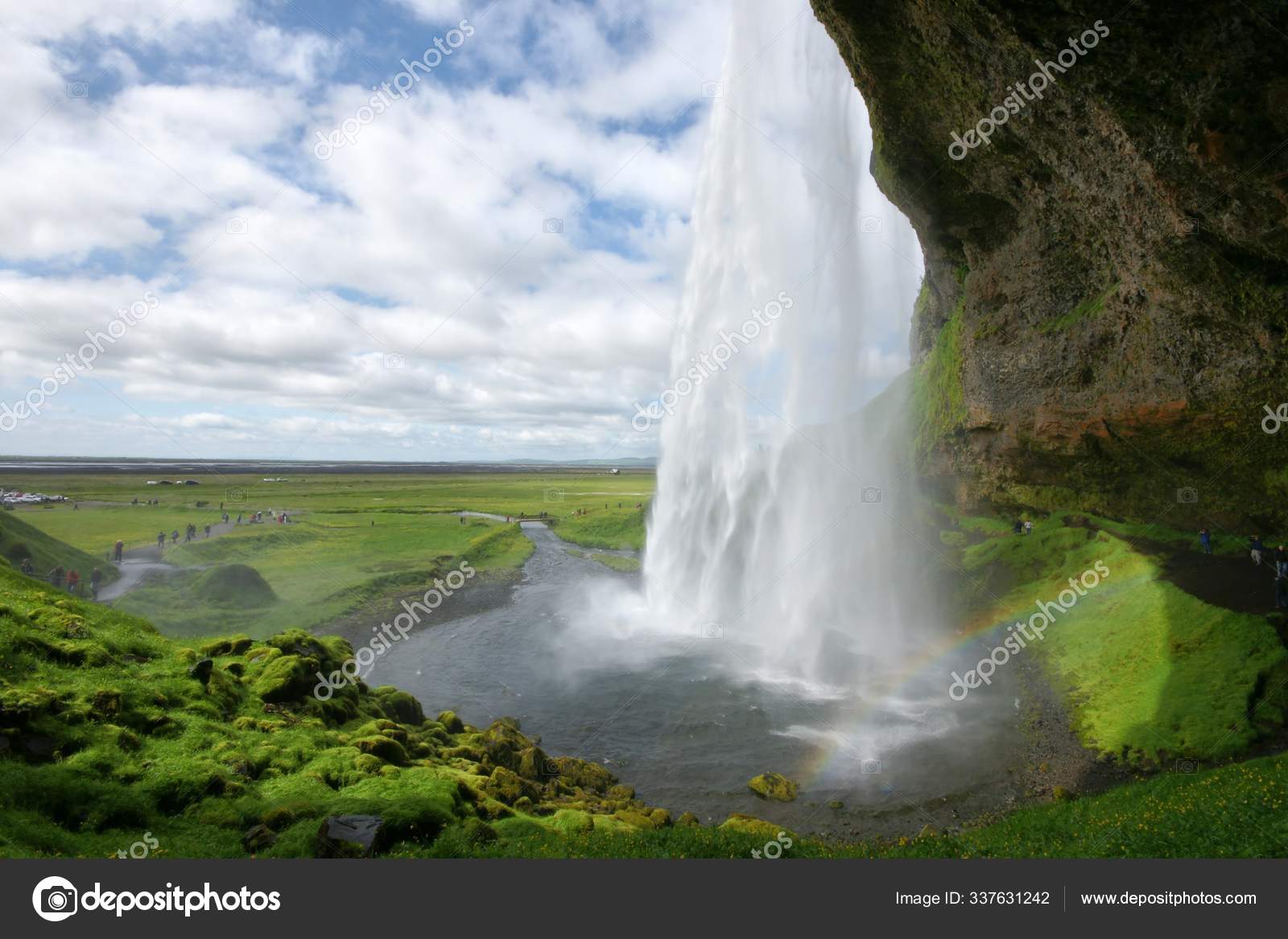 Waterfall Nature River Flow Environment Stock Photo by ...