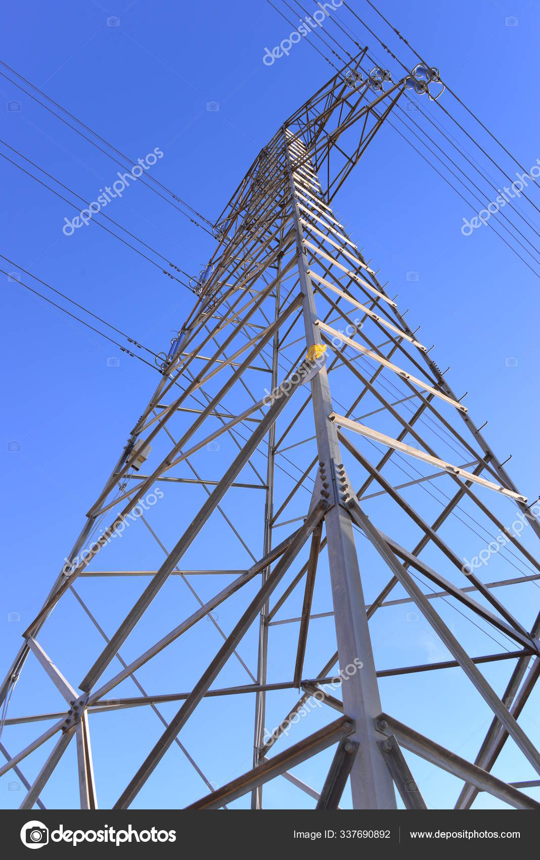 Electrical High Voltage Cable Towers Stock Photo by ©PantherMediaSeller ...
