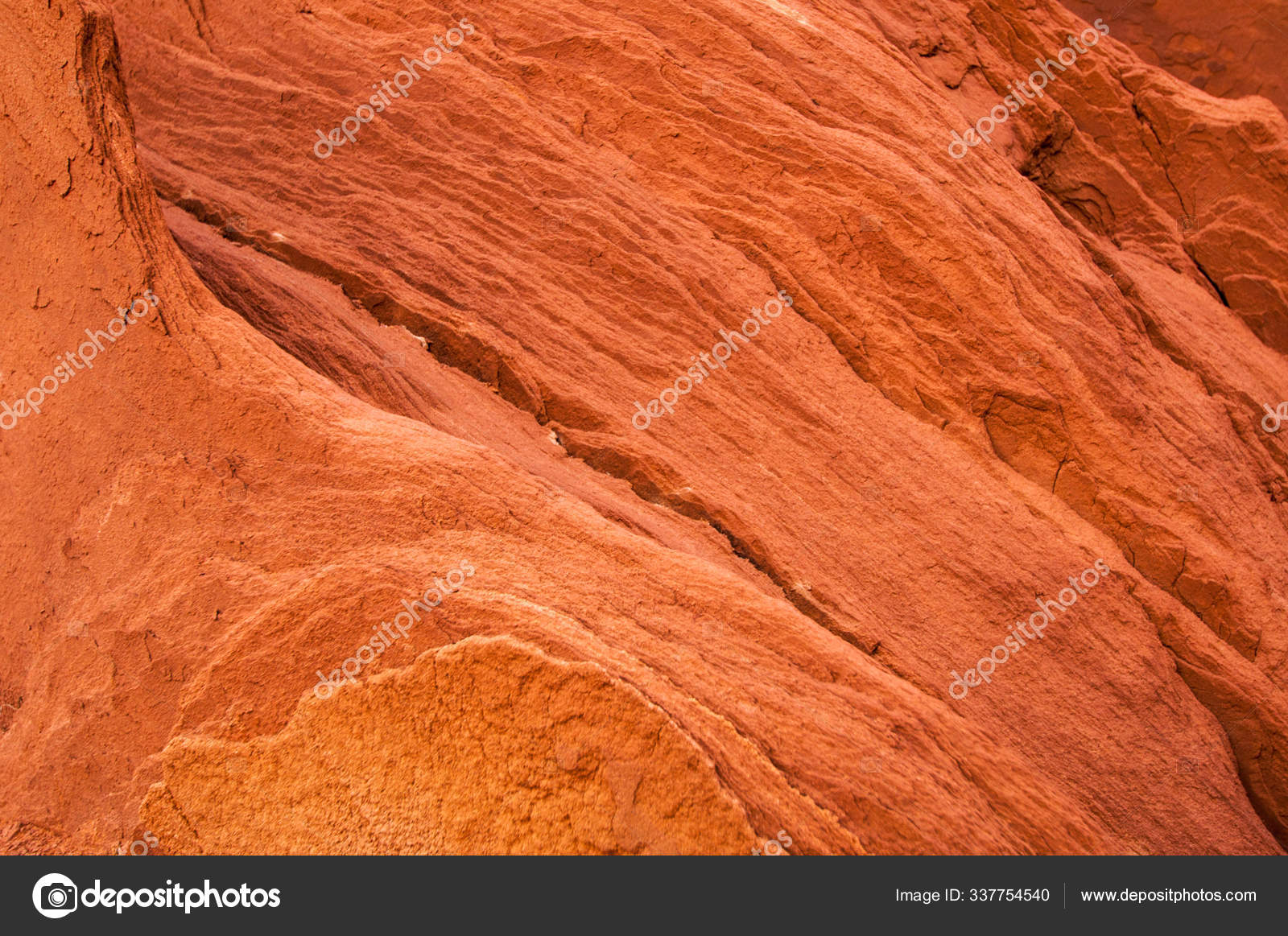 Texture Rock Monument Valley Side Mountain Stock Photo by ...