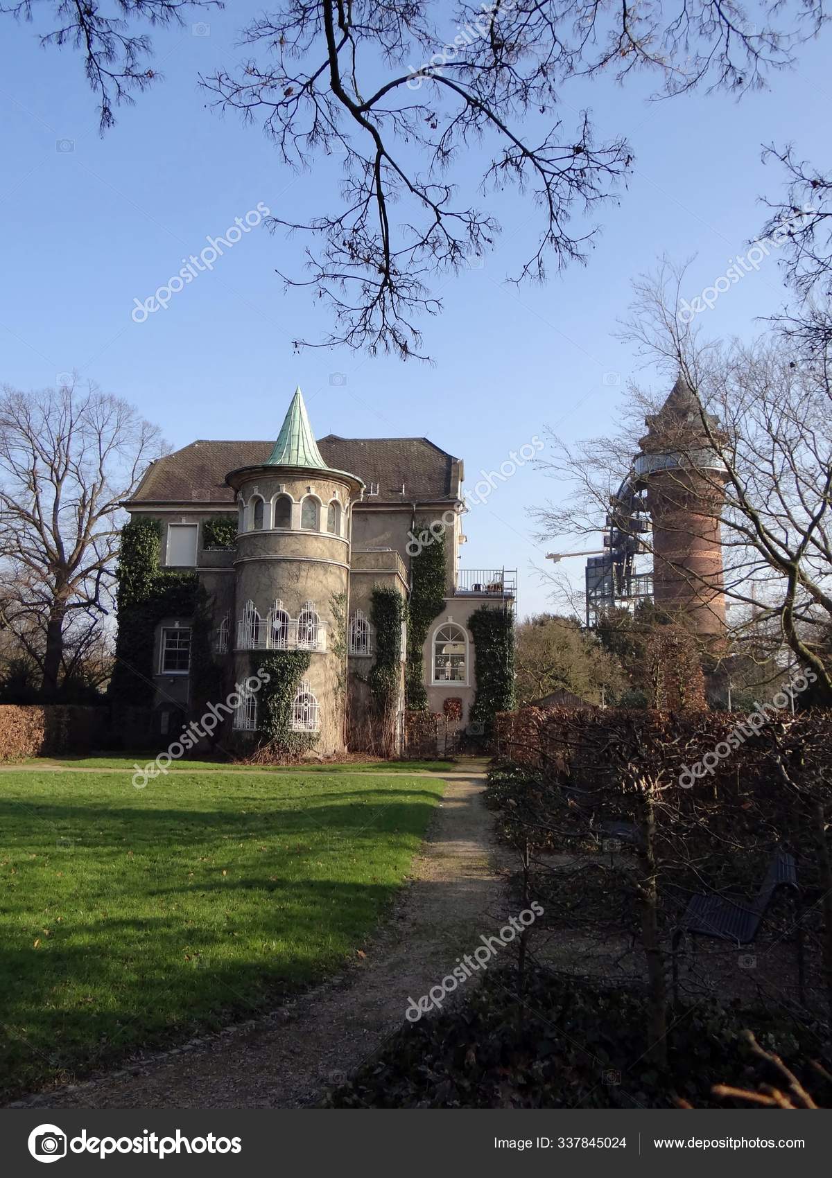 Scenic View Majestic Medieval Castle Architecture — Stock Editorial ...