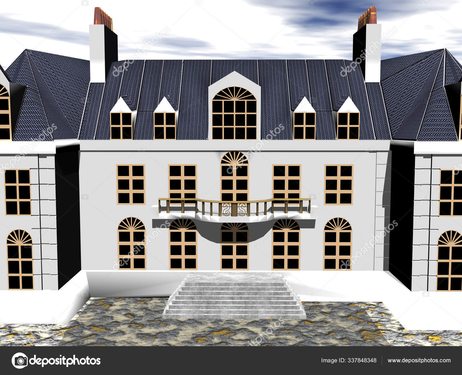 Different Architecture Selective Focus Stock Illustration by ... Different Architecture Selective Focus Stock Illustration by ...
