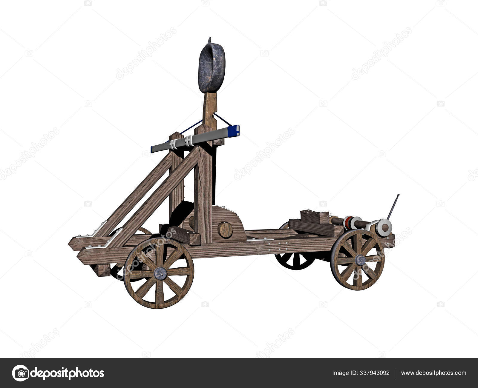 Slingshot Isolated White Background Stock Photo by ©PantherMediaSeller ...