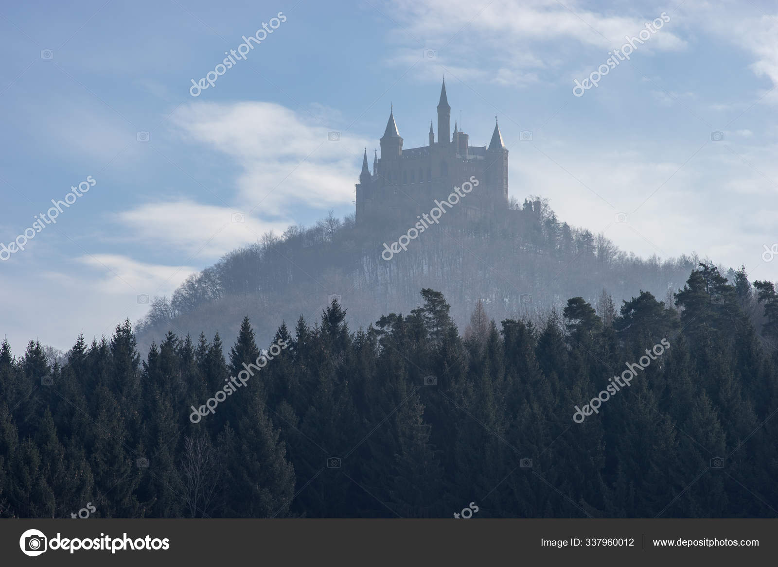 Scenic View Majestic Medieval Castle Architecture — Stock Editorial ...