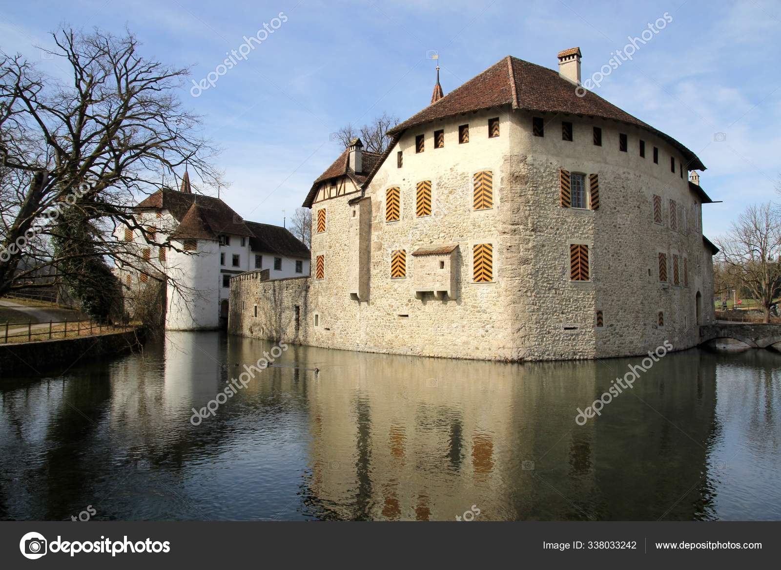 Scenic View Majestic Medieval Castle Architecture — Stock Editorial ...