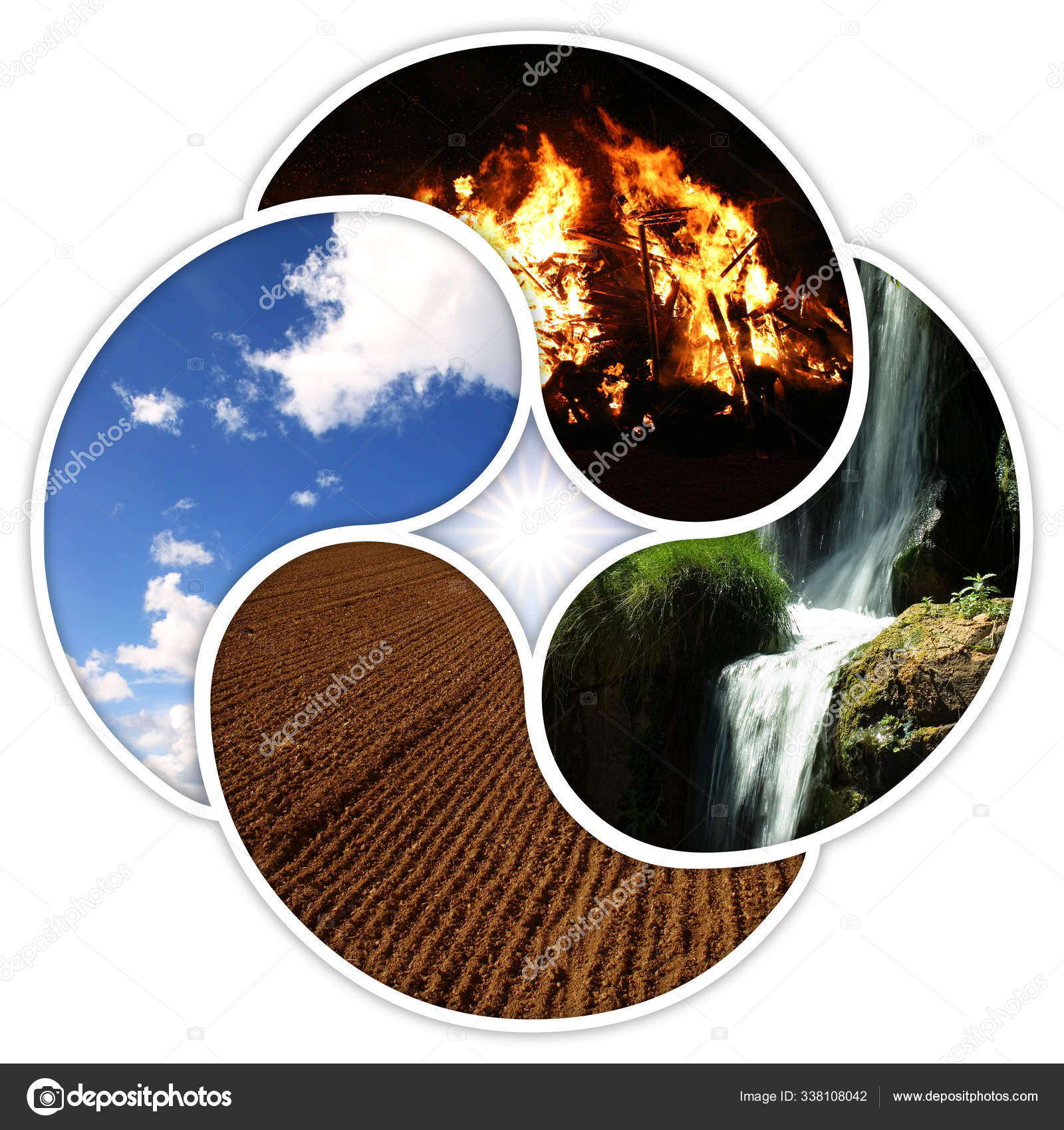 Four Elements Nature — Stock Photo © PantherMediaSeller #338108042