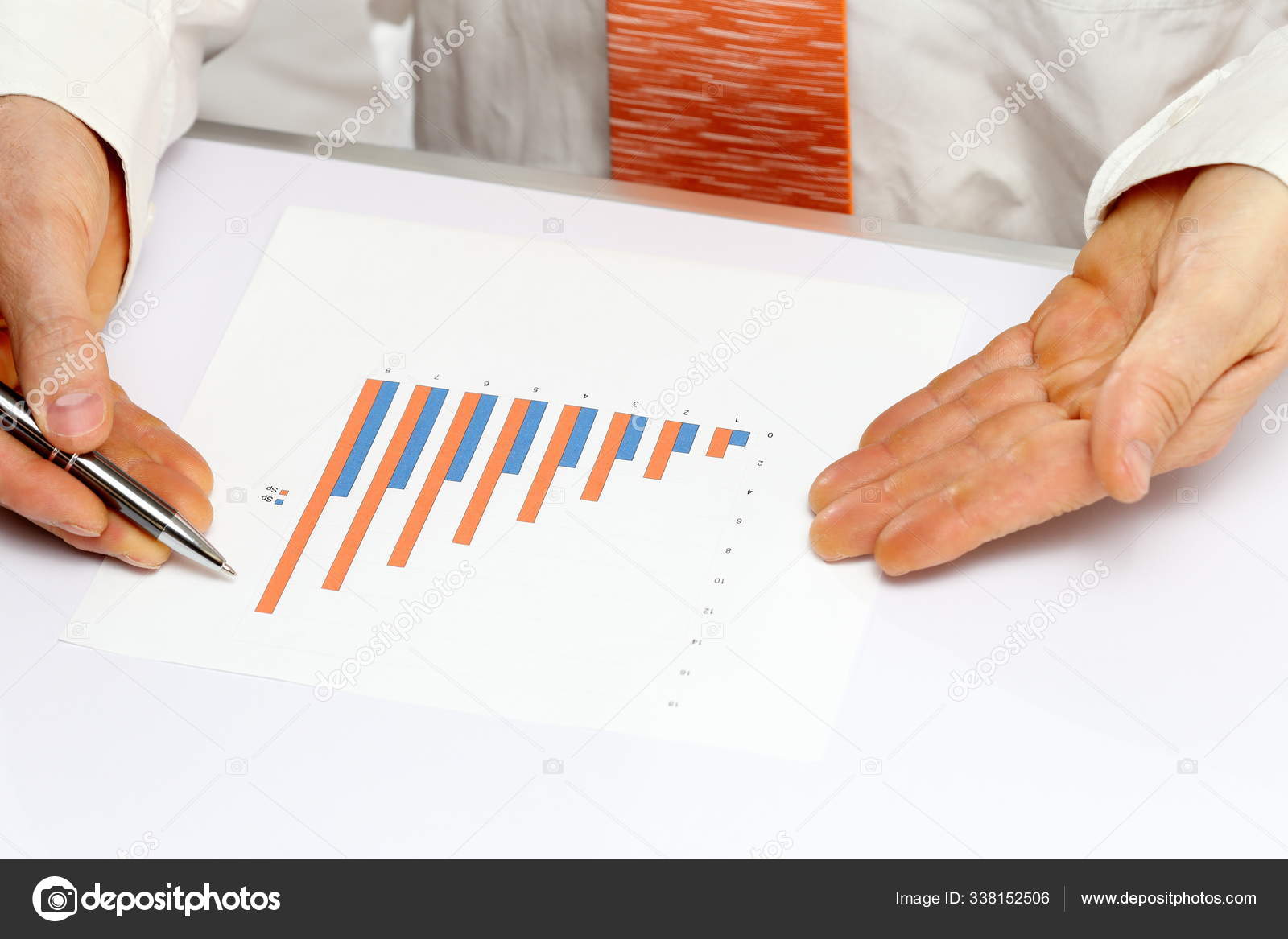 Chart Balance Sheet Stock Photo by ©PantherMediaSeller 338152506