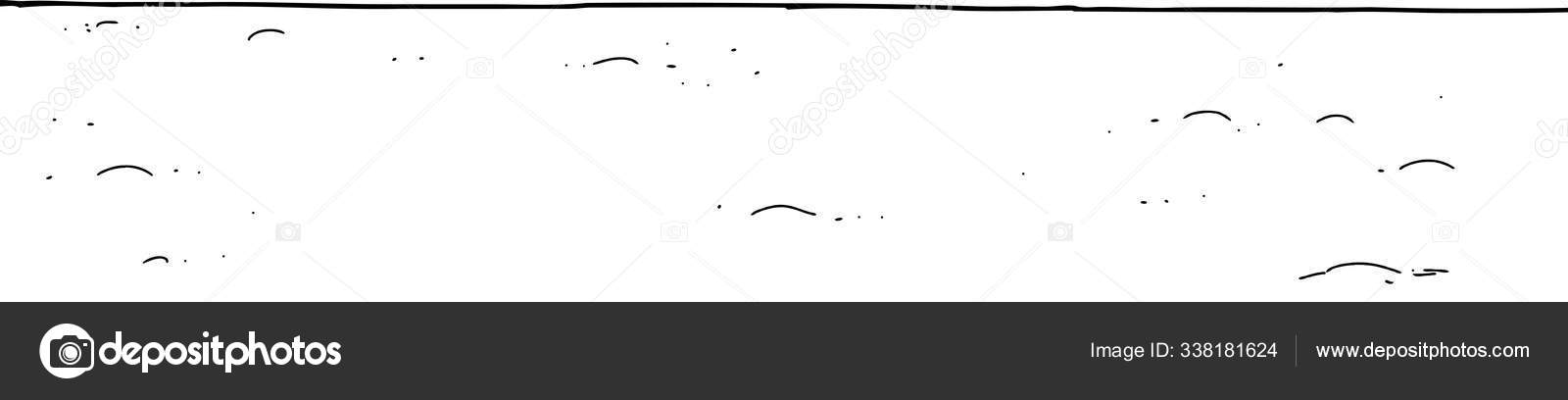 Hand Drawn Background Outline Sandy Ground Stock Photo by ...