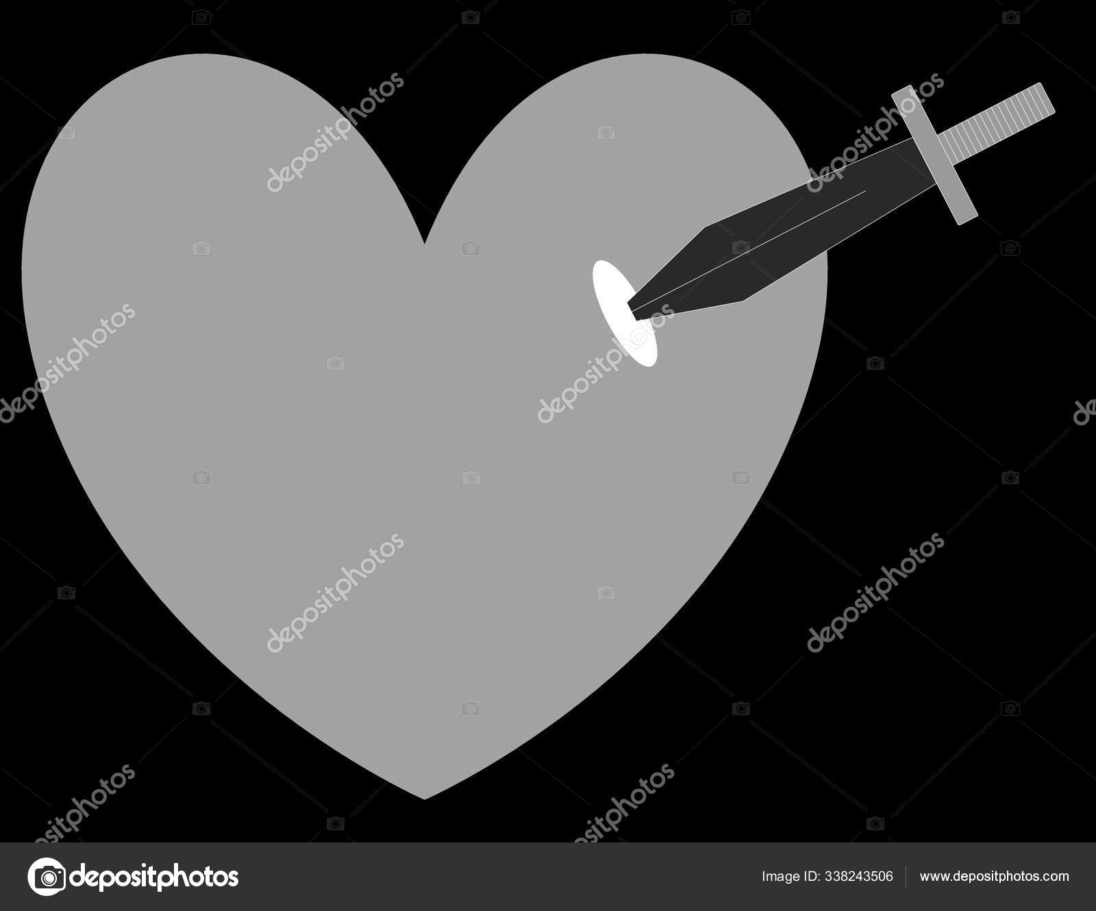 Stab Heart — Stock Photo © PantherMediaSeller #338243506