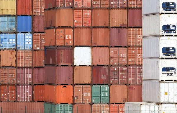 Shipping container pile Stock Photos, Royalty Free Shipping container ...