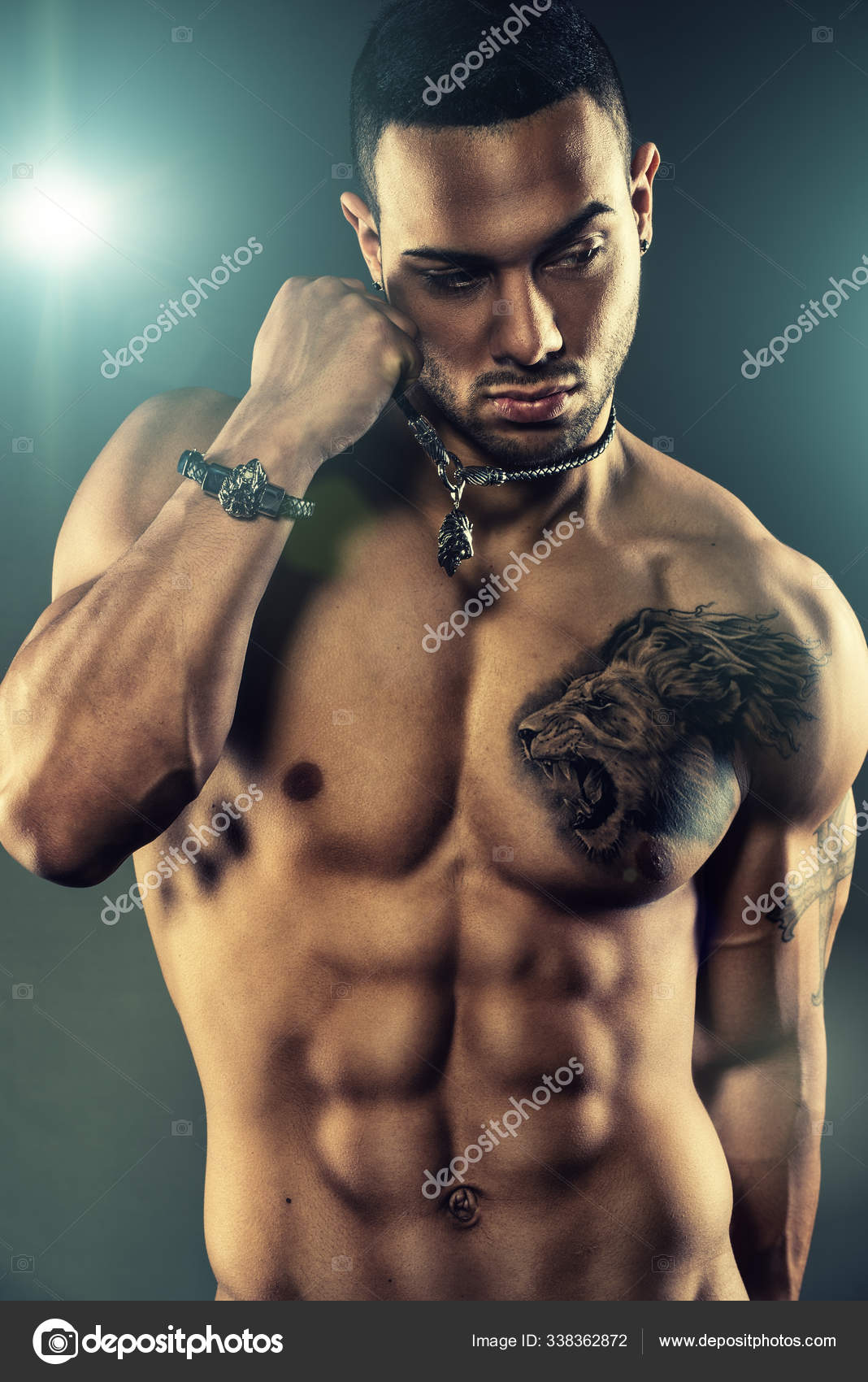 Athletic Man Muscles Defined Body Stock Photo by ©PantherMediaSeller ...