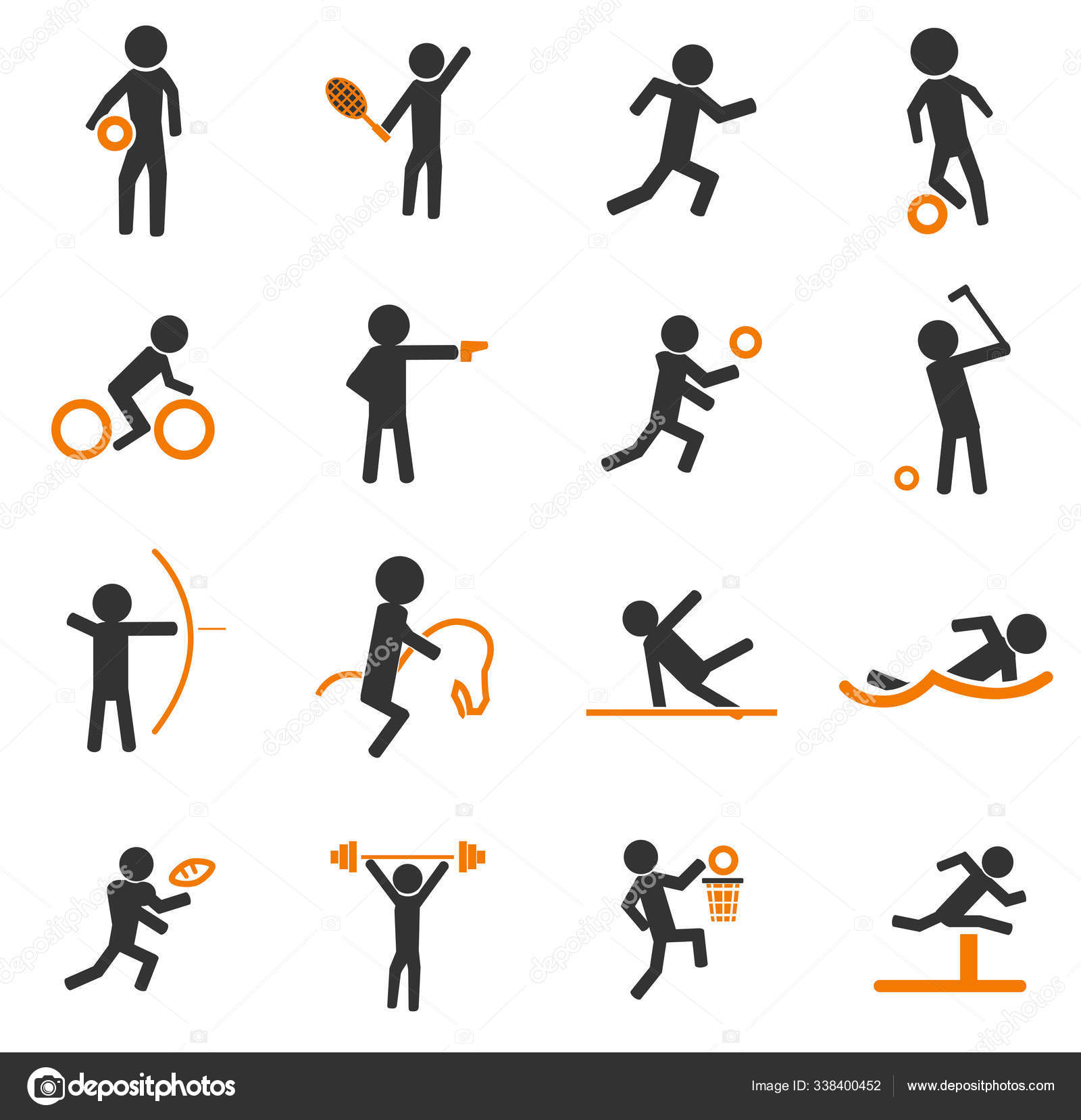 Sports Simply Icons Web User Interfaces Stock Illustration by ... Sports Simply Icons Web User Interfaces Stock Illustration by ...