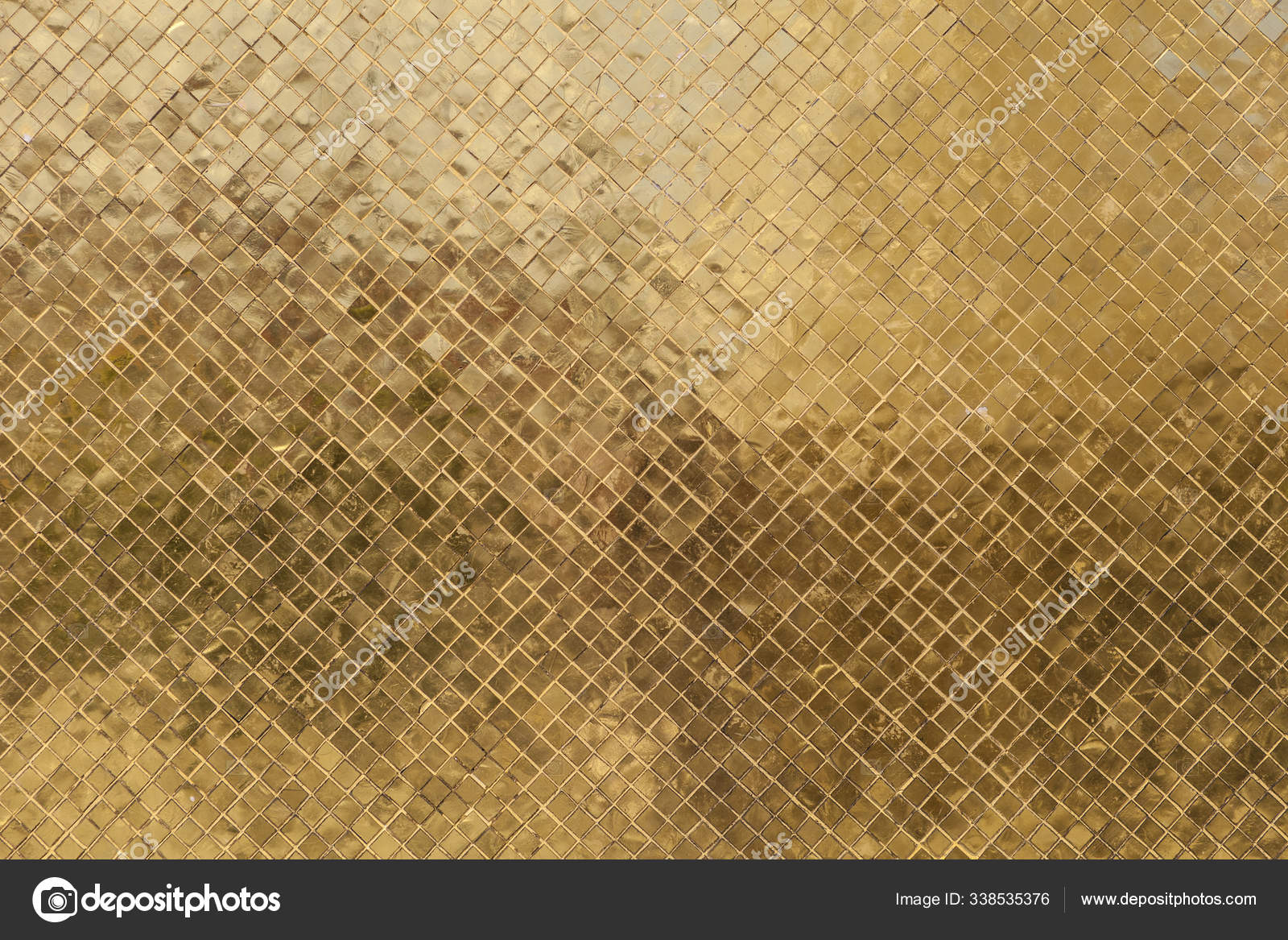 Gold Tile Texture Surface Background Exterior Sun Light Stock Photo by ...