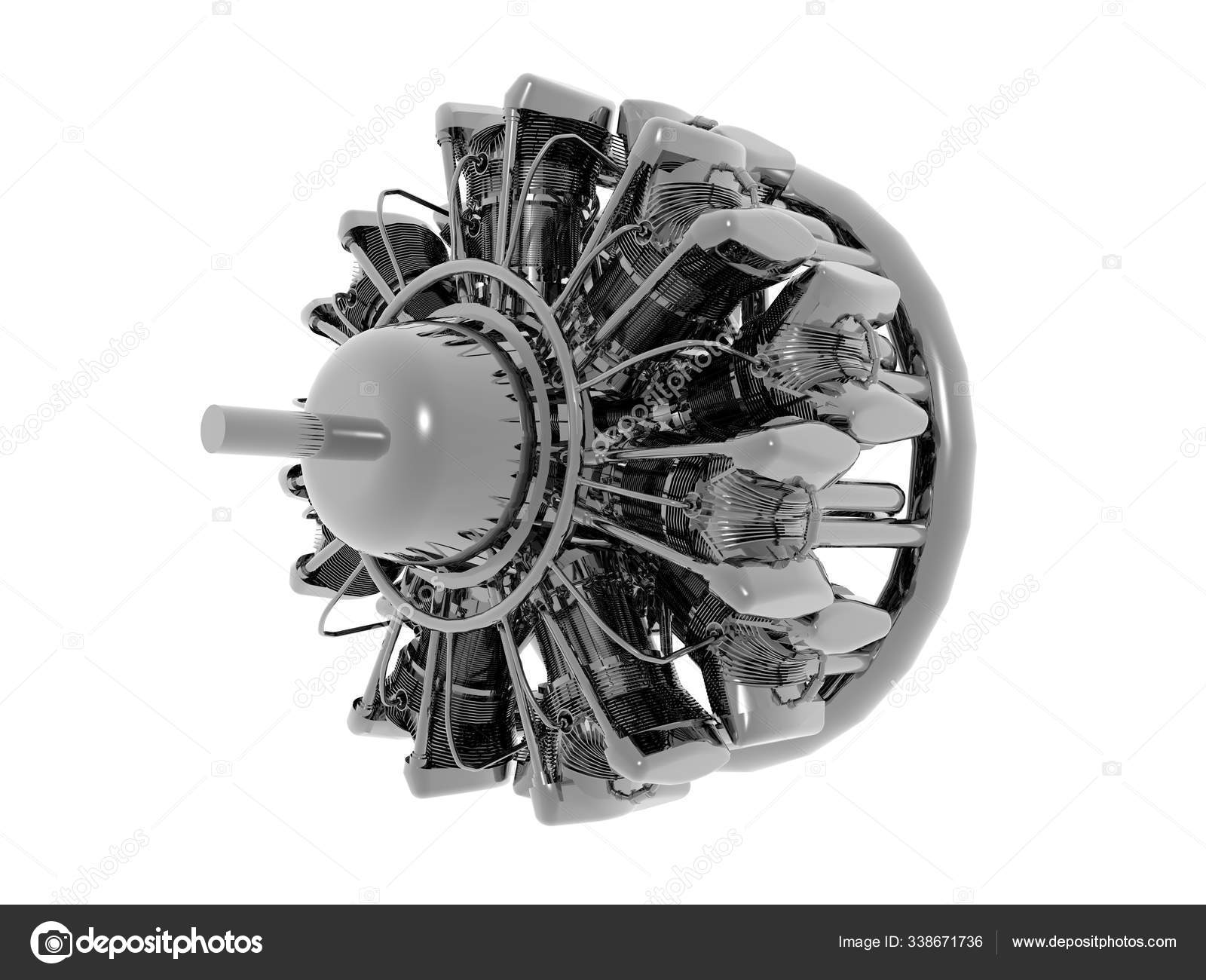 Car Engine Isolated White Background Stock Photo by ©PantherMediaSeller ...