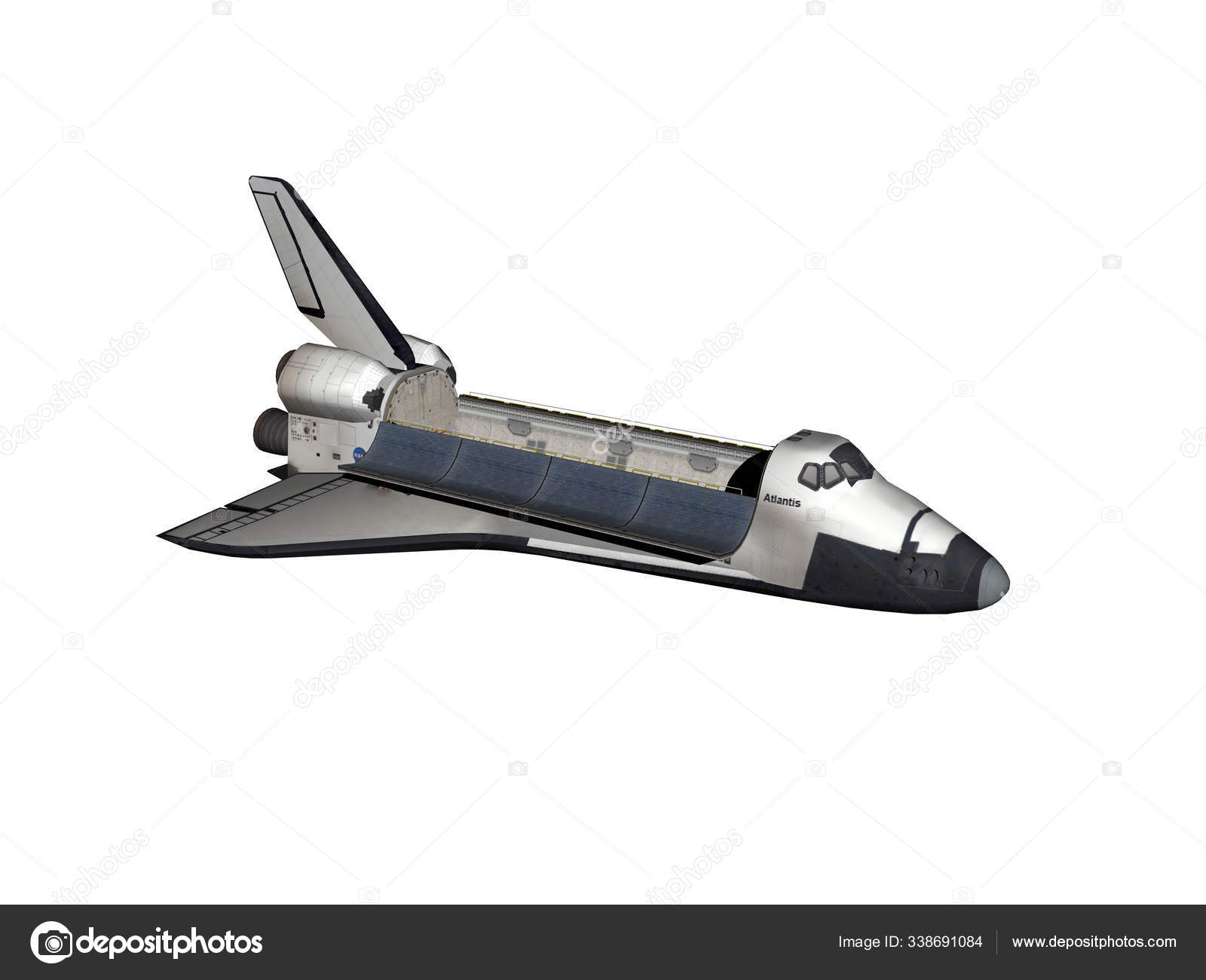 Space Shuttle Astronaut Transportation — Stock Photo ...