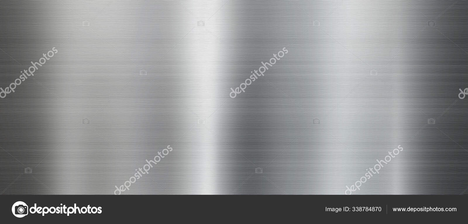 Brushed Metal Texture Background Silver Stock Photo by ...