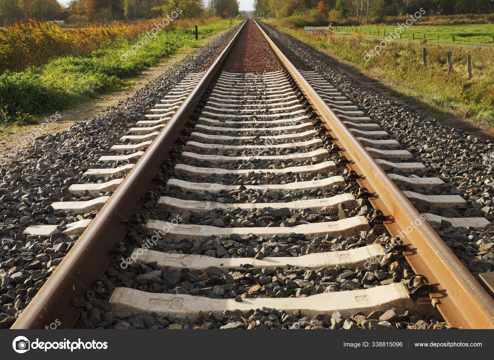 Iron Railway Tracks Train Road Stock Photo by ©PantherMediaSeller 338815096