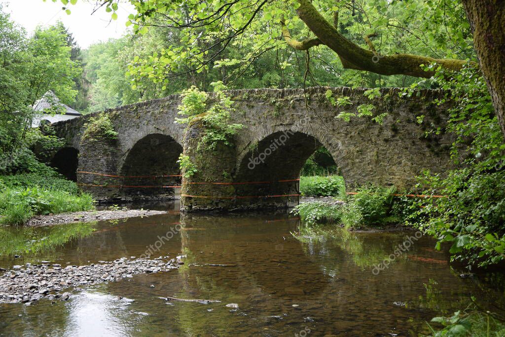 marienstatt, westerwald, estub de roca, rhineland-palatinado, bosque ...