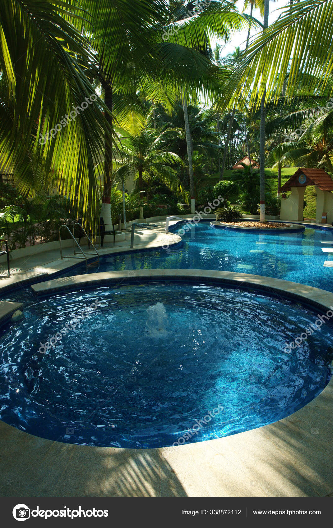 Beautiful View Swimming Pool — Stock Photo © PantherMediaSeller #338872112