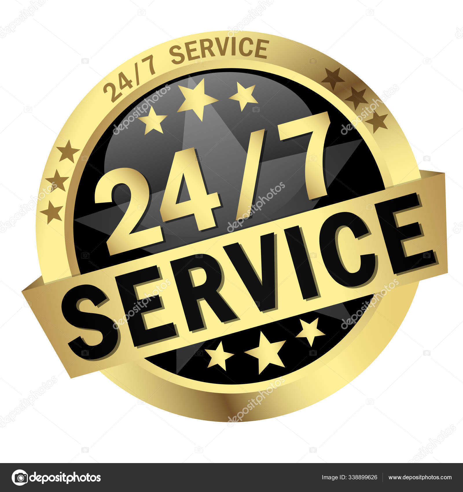 Colored Button Banner Text Service Stock Photo by ©PantherMediaSeller ...