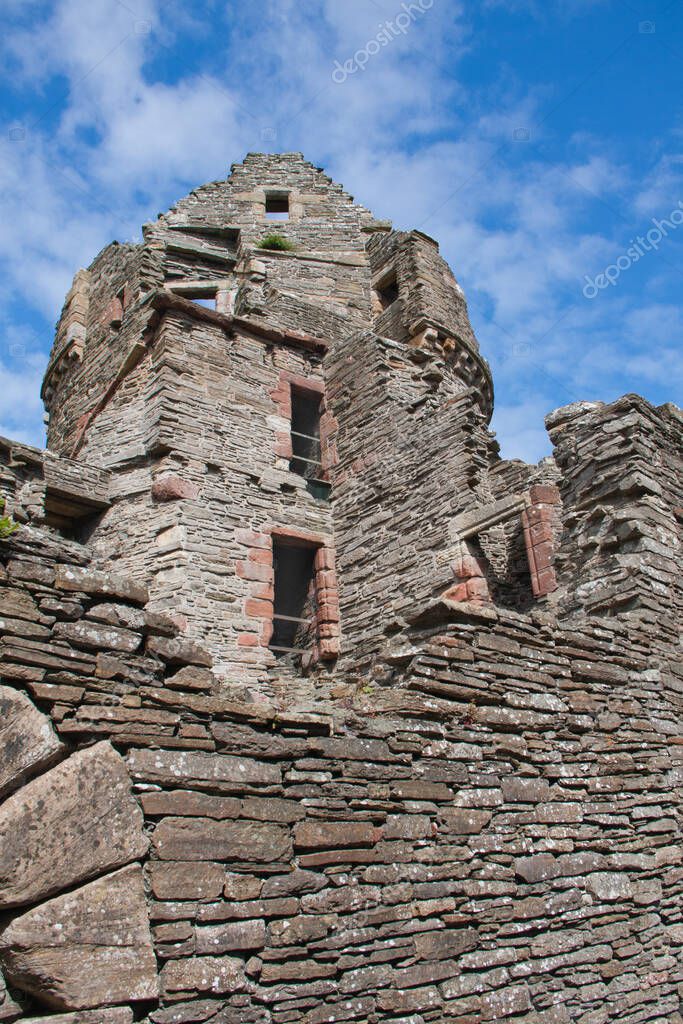 ruina del palacio de bischop en kirkwall, tierra de cultivo. 2024