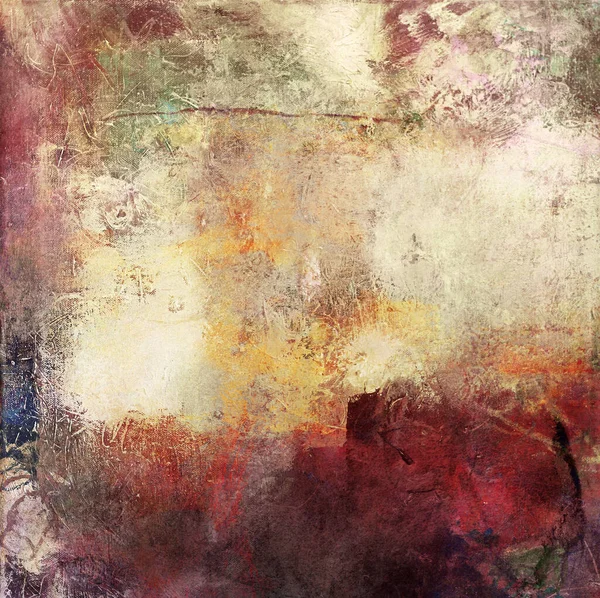 painting abstract colors muted wiped autumn-tones - Stock Image ...