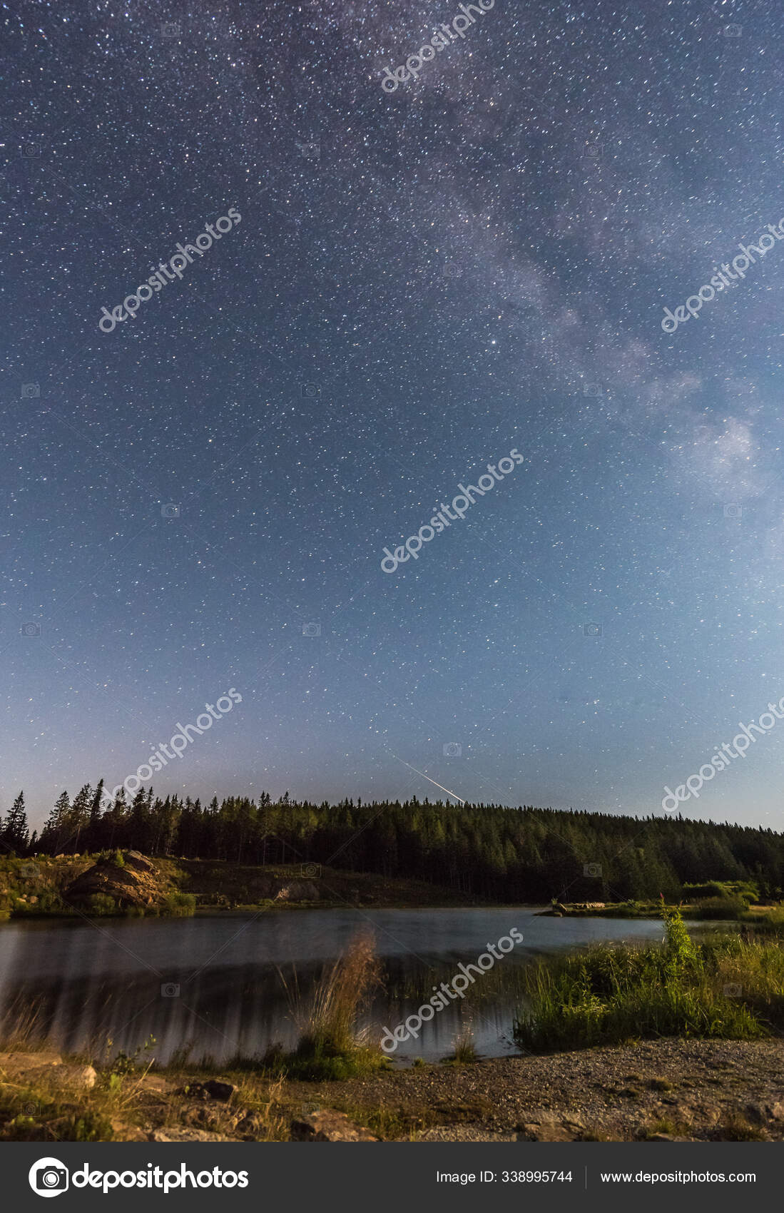 Milky Way Stars Night Sky — Stock Photo © PantherMediaSeller #338995744