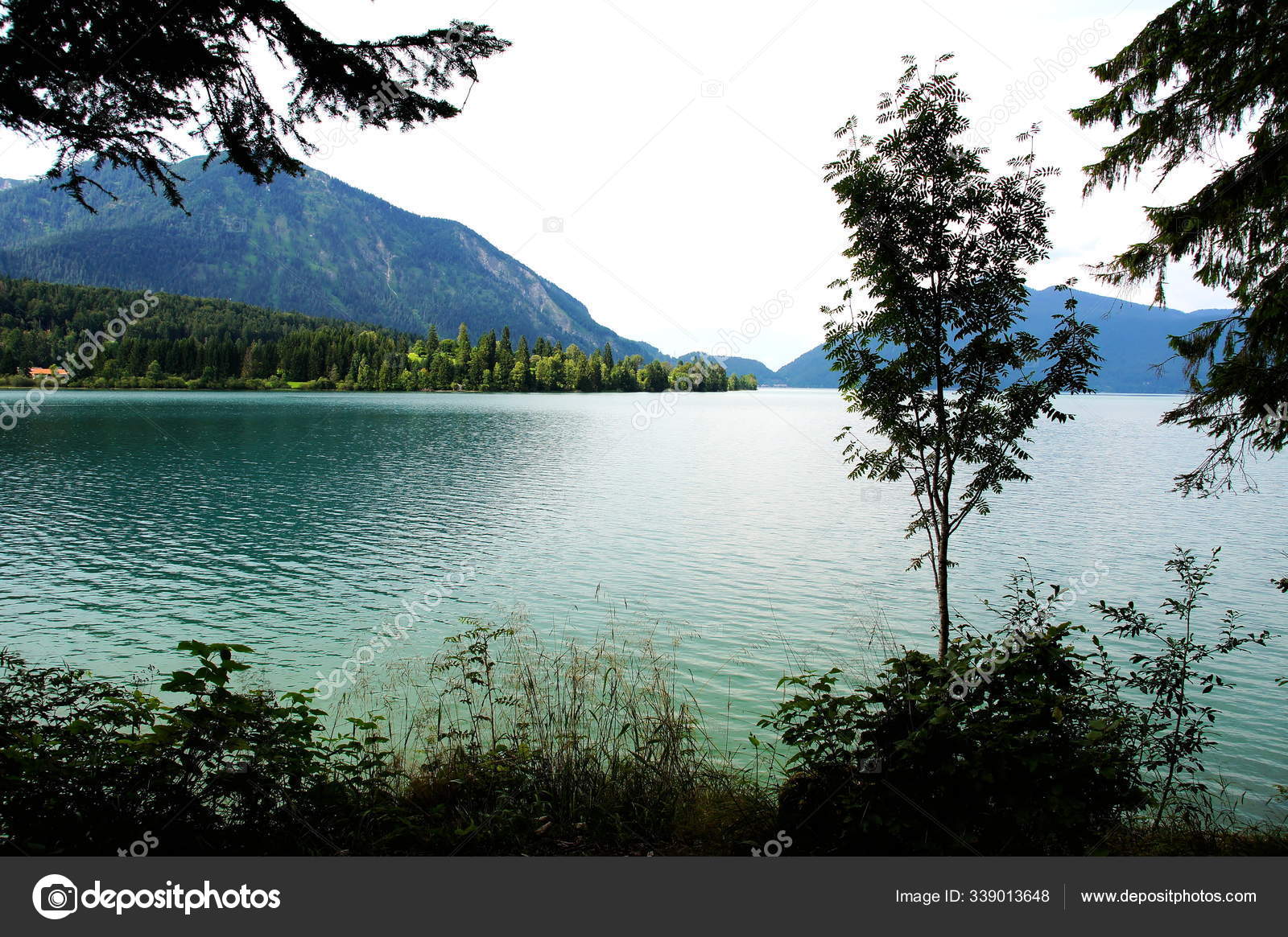 Summer Walchensee Bavarian Alps — Stock Photo © PantherMediaSeller ...