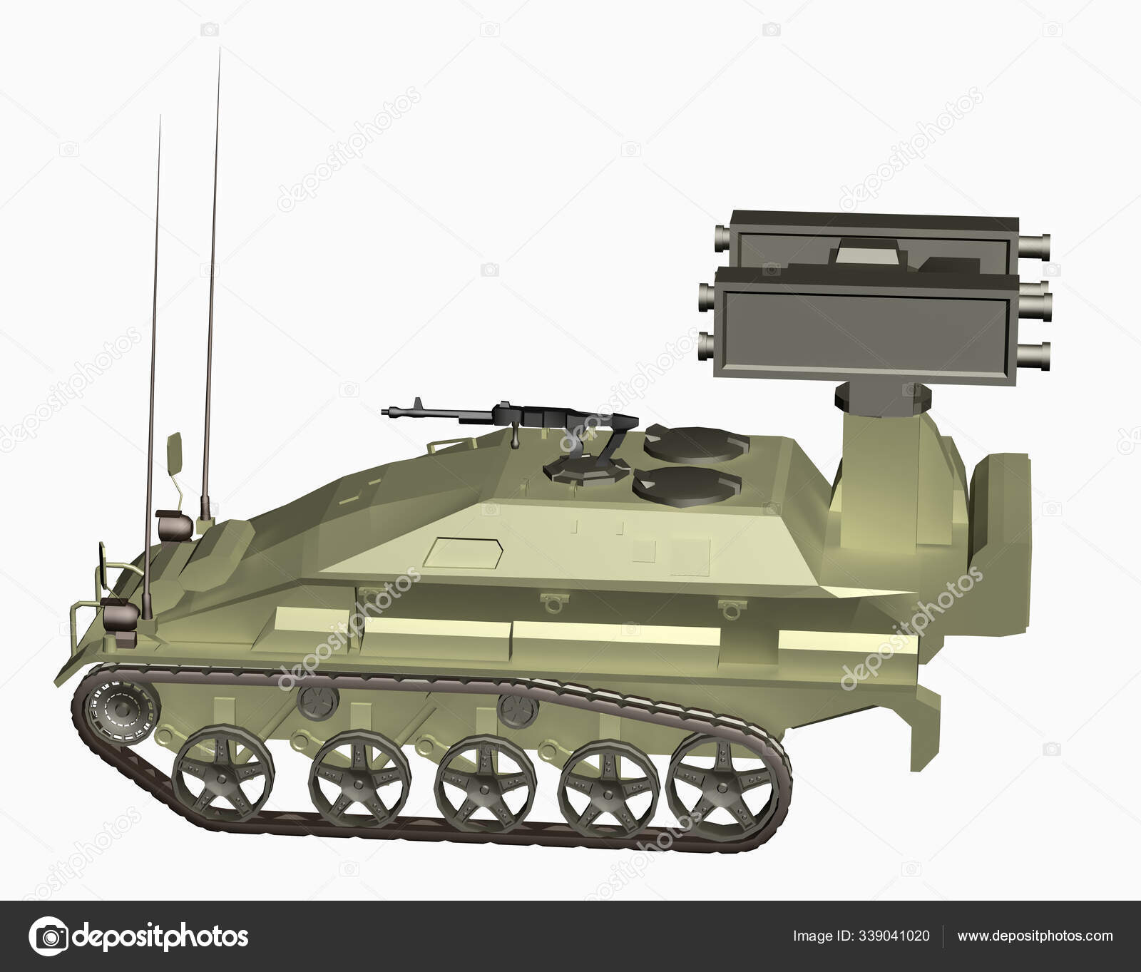 Military Tank Rendering Battle Russian Army Stock Photo by ...