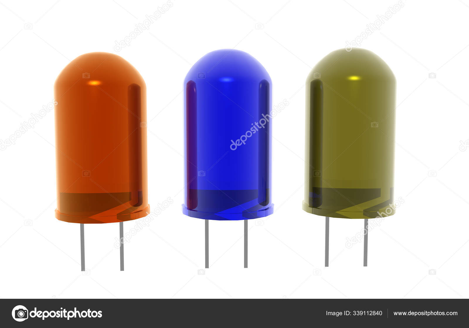 Colored Light Emitting Diodes — Stock Photo © PantherMediaSeller #339112840