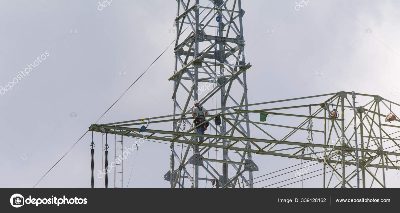 Maintenance Power Pylon — Stock Photo © PantherMediaSeller #339128162