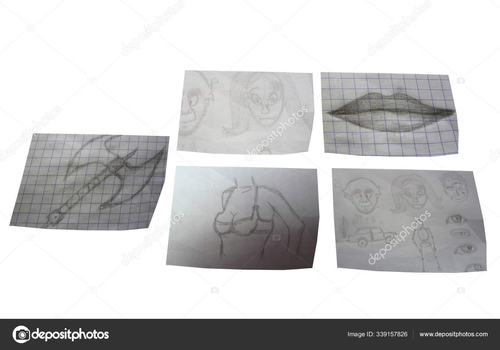 Colorful Drawing Copy Space — Stock Photo © PantherMediaSeller #339157826