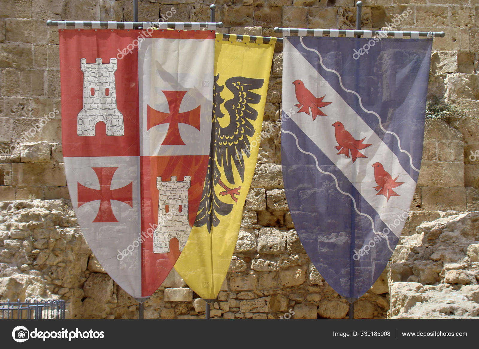 Medieval Castle Flag