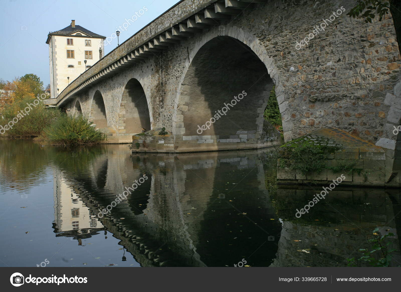 Scenic View Bridge Structure Architecture — Stock Photo ...