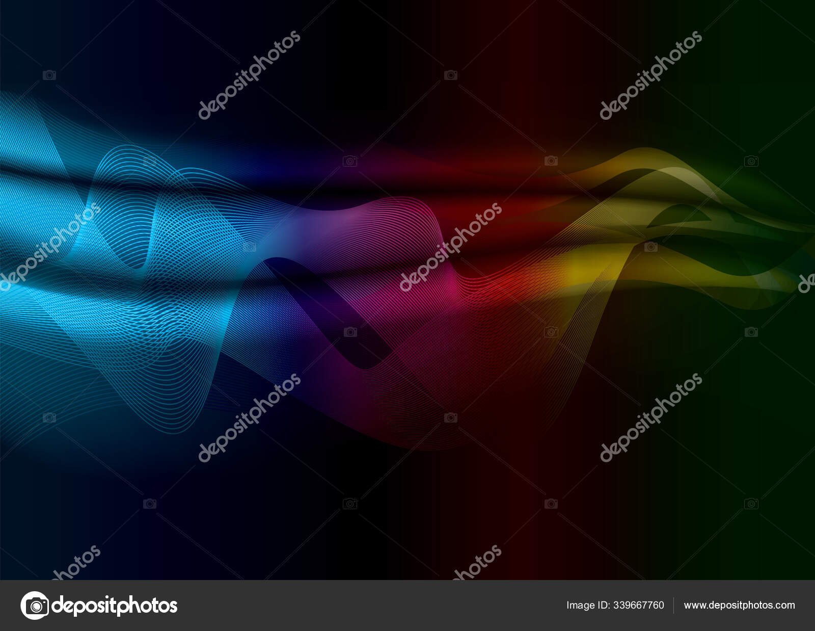 Rainbow Subtle Glow Wallpaper Background Backdrop — Stock Photo ...
