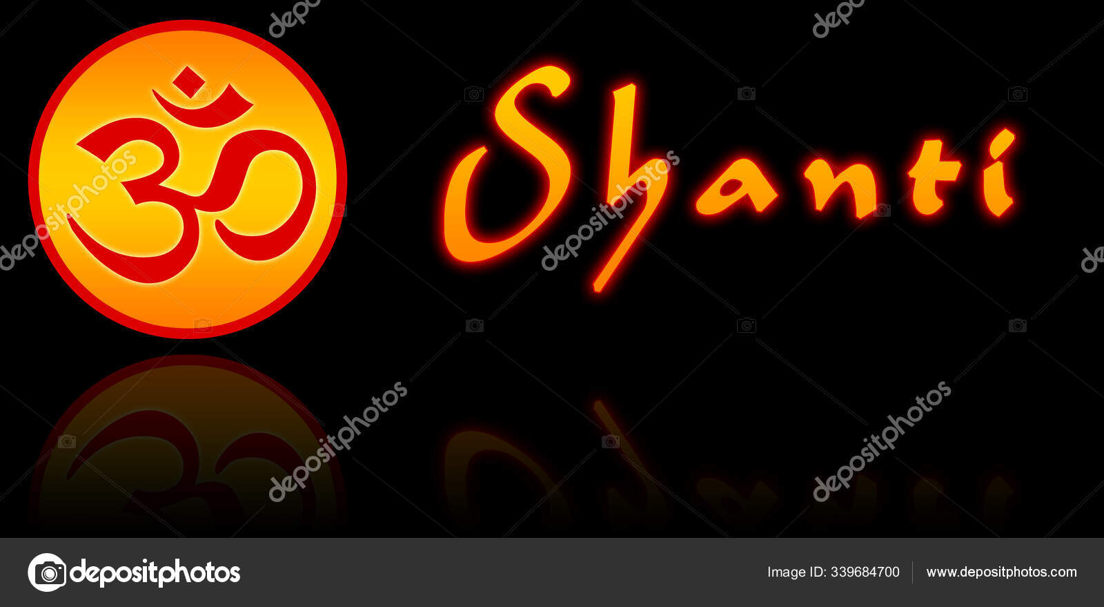 Om Shanti Brahma Kumari Symbol