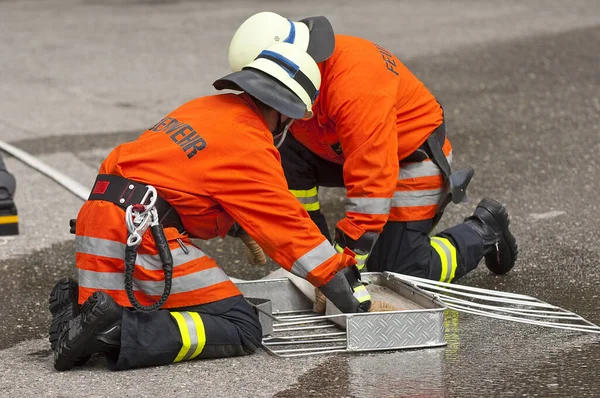 Firefighters Fire Brigade Safety — Stock Photo © PantherMediaSeller ...