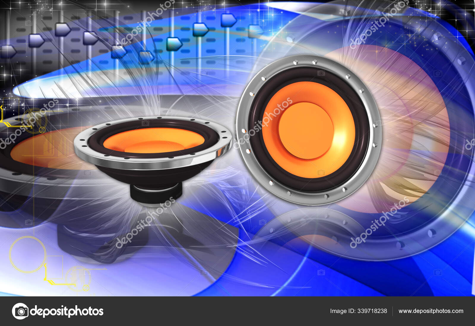 Car Stereo Volume Music — Stock Photo © PantherMediaSeller #339718238