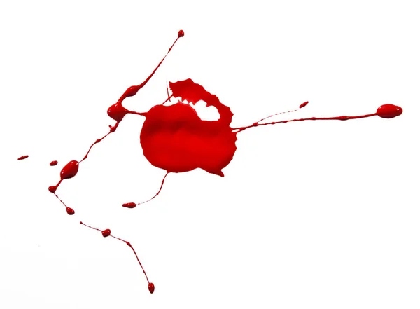 Red Blood Drop Splash White Background Stock Photo by ...
