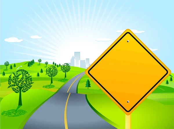 Past and future road sign stock illustration illustration of sho Stock ...