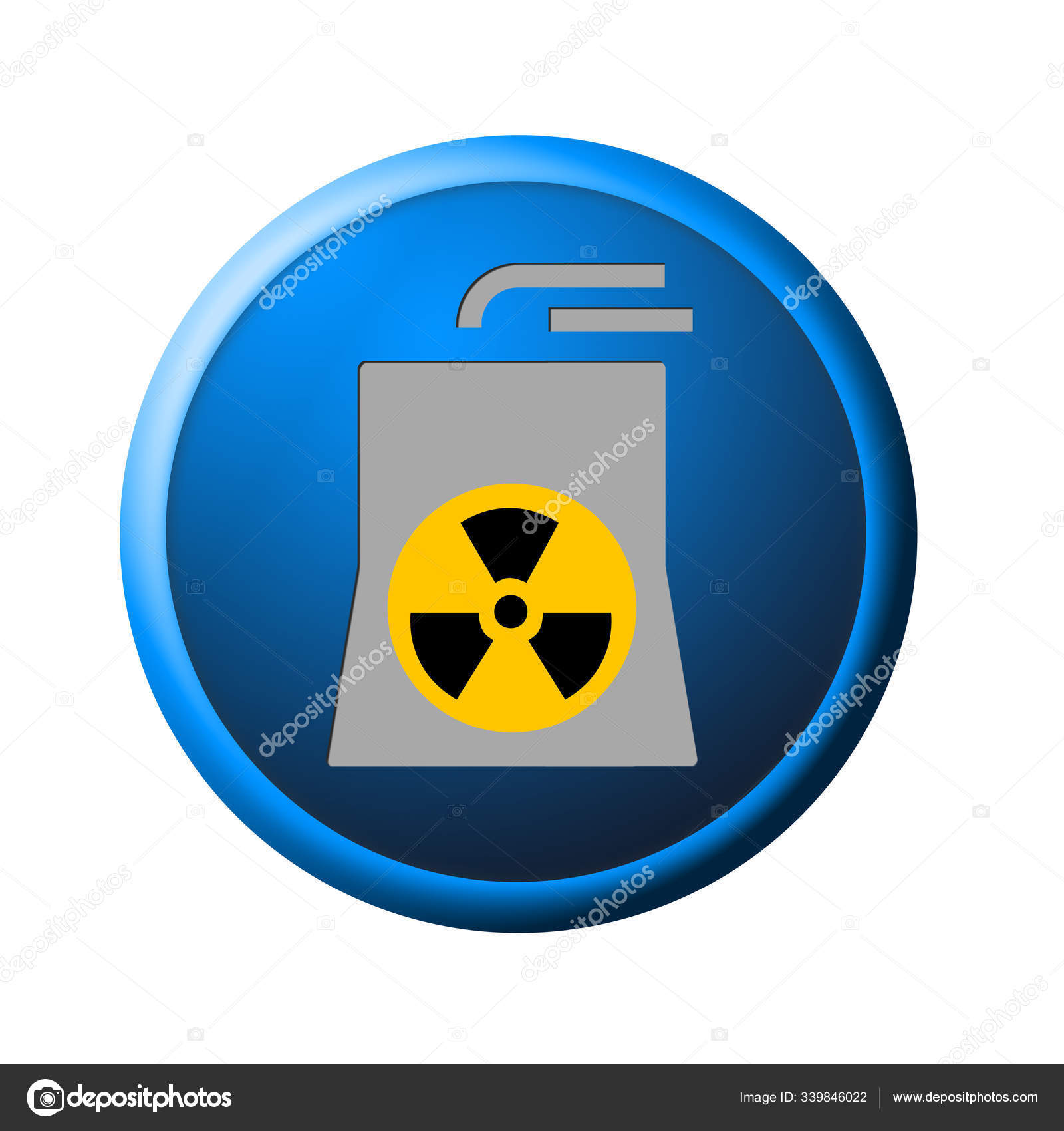 Nuclear Energy Concept Atomic Power Stock Illustration by ...