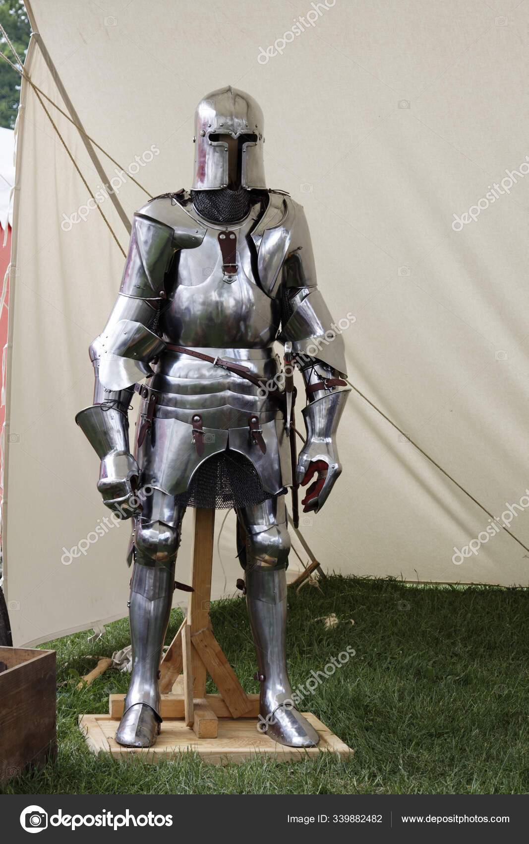 Knight Armor Sword — Stock Photo © PantherMediaSeller #339882482