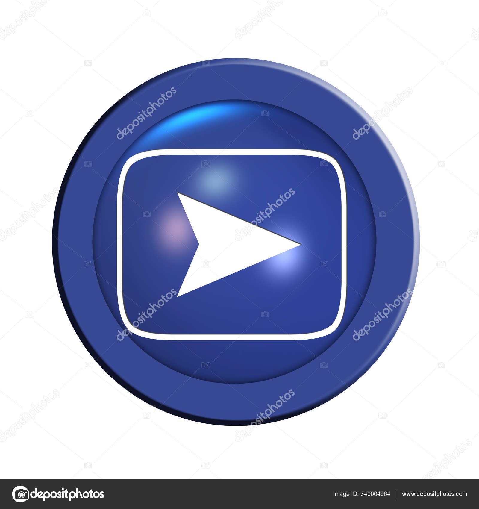 Press Button Graphic Simple Web Icon — Stock Photo © PantherMediaSeller ...