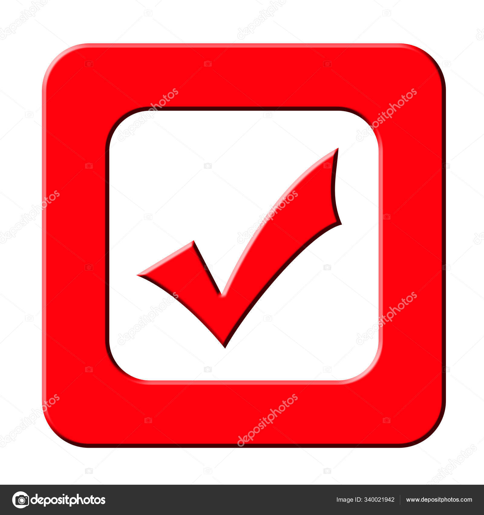 Sign Button Confirmation Stock Photo by ©PantherMediaSeller 340021942