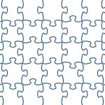 12 piece blank puzzle Stock Photo by ©darrenw 32473077